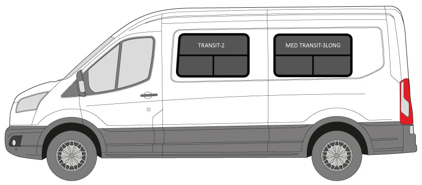 Ford Transit Van Conversion Windows | MotionWindows.com