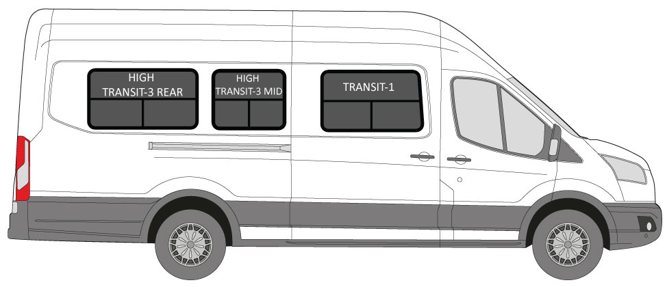 Ford Transit Van Conversion Windows | MotionWindows.com
