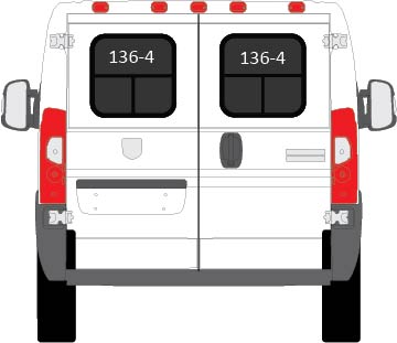 Ram ProMaster Van Conversion Windows | MotionWindows.com