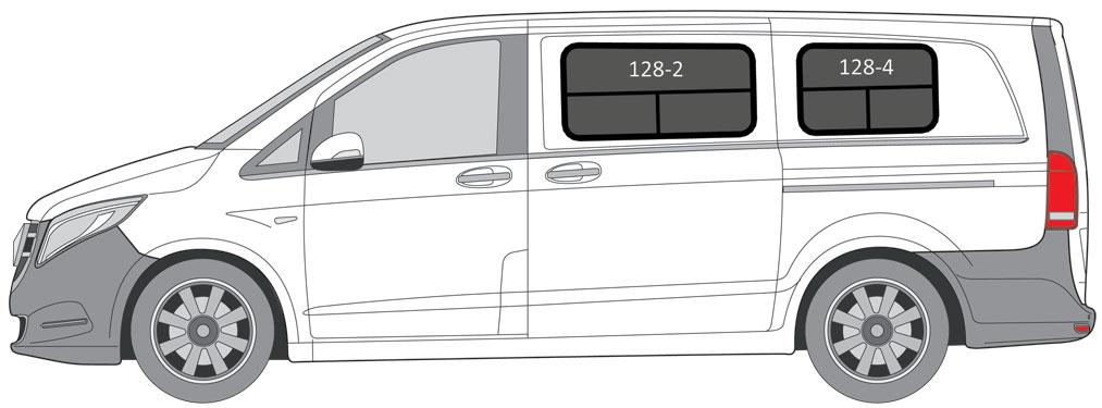 Mercedes Metris Van Conversion Windows | MotionWindows.com